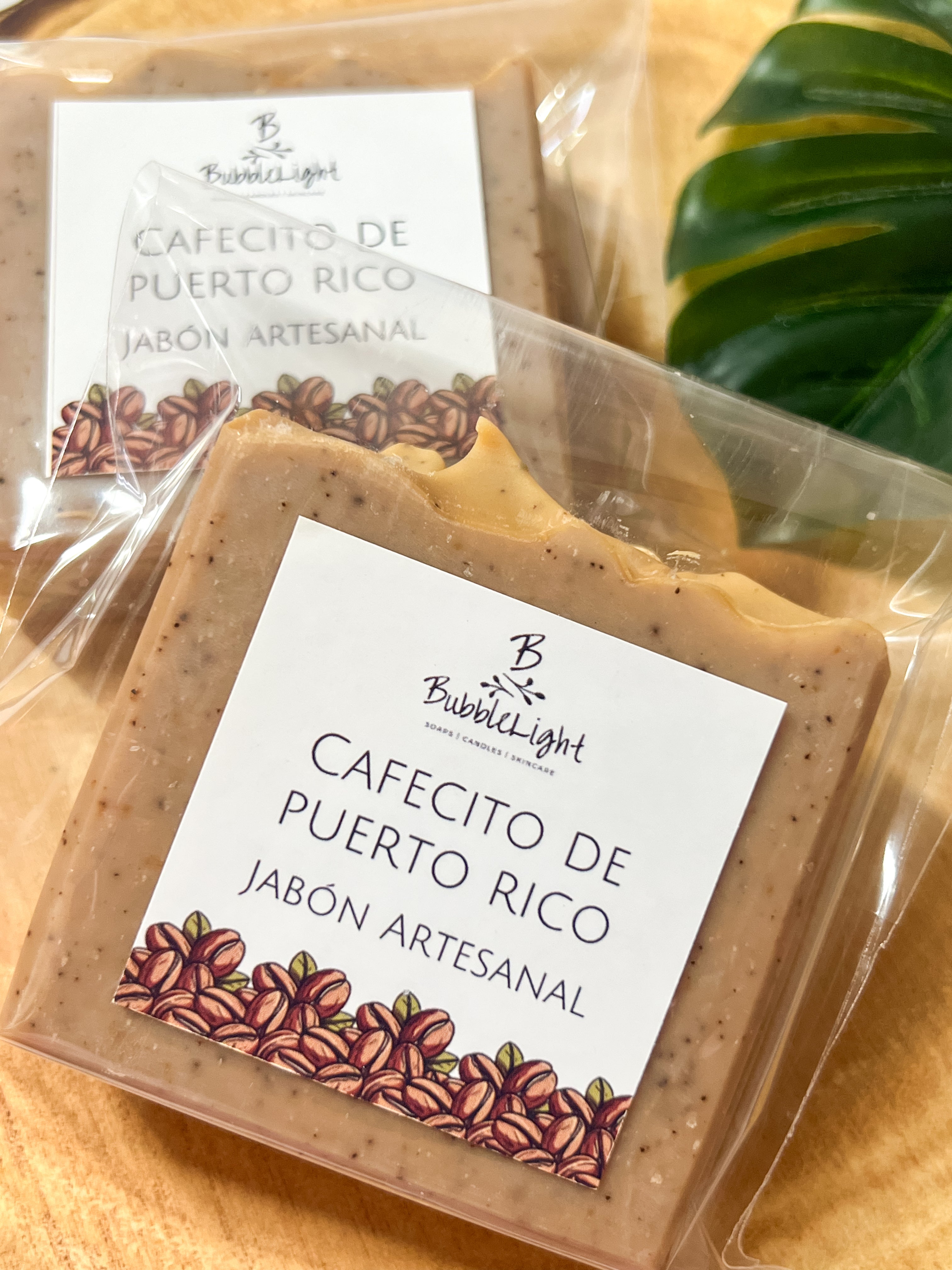 Jabón Artesanal Cafecito de Puerto Rico – BubbleLight